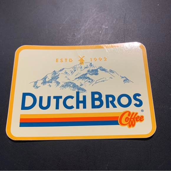 Dutch Bros | Other | Dutch Bros Sticker August Release Date 82 Mountain ...
